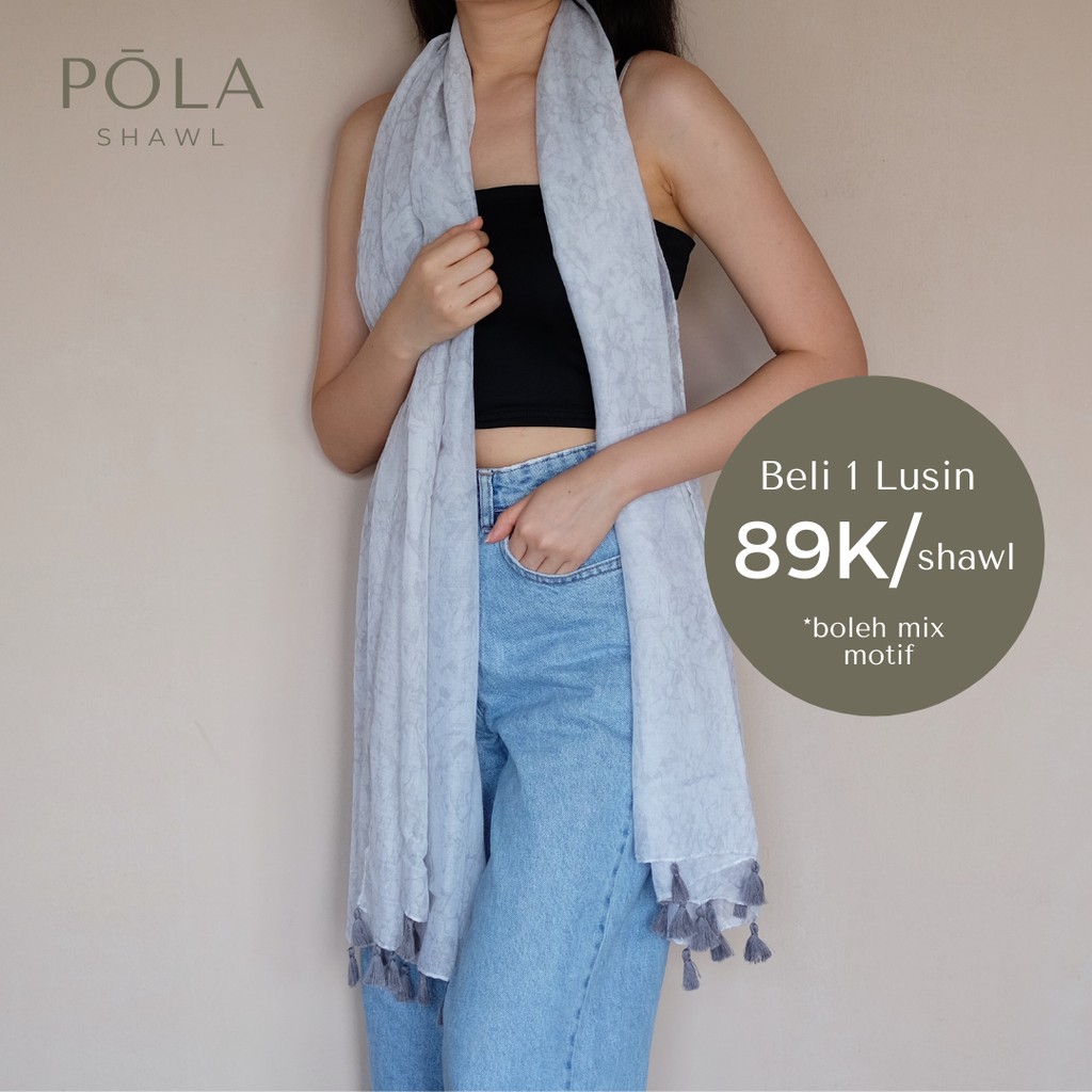 Jual Olivia Shawl ( Selendang , Pashmina , Shawl , Scarf , Syal ...