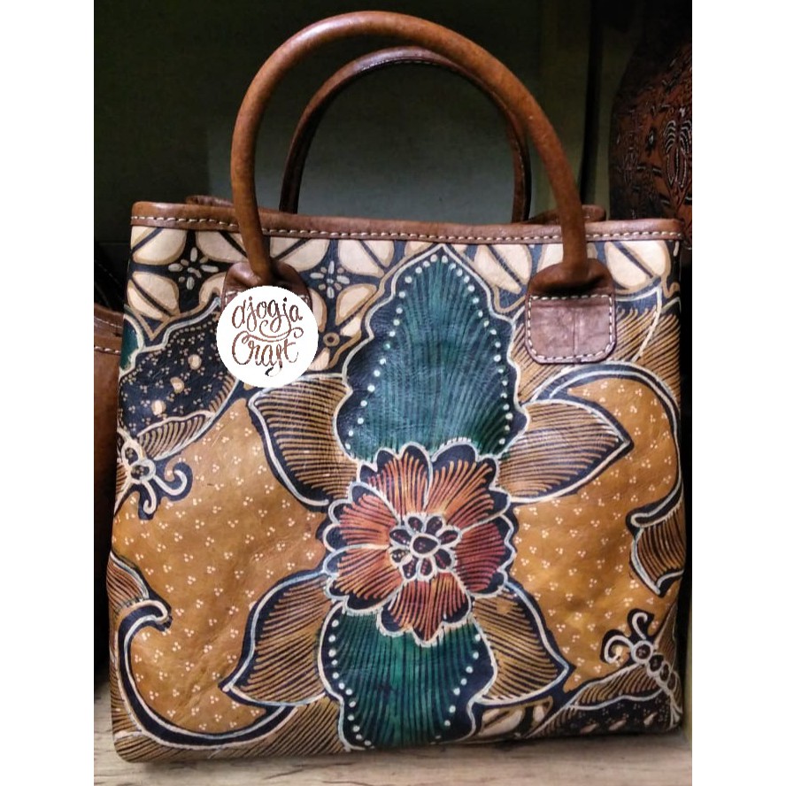 Jual Tas Kulit WB Lukis Besar | Shopee Indonesia