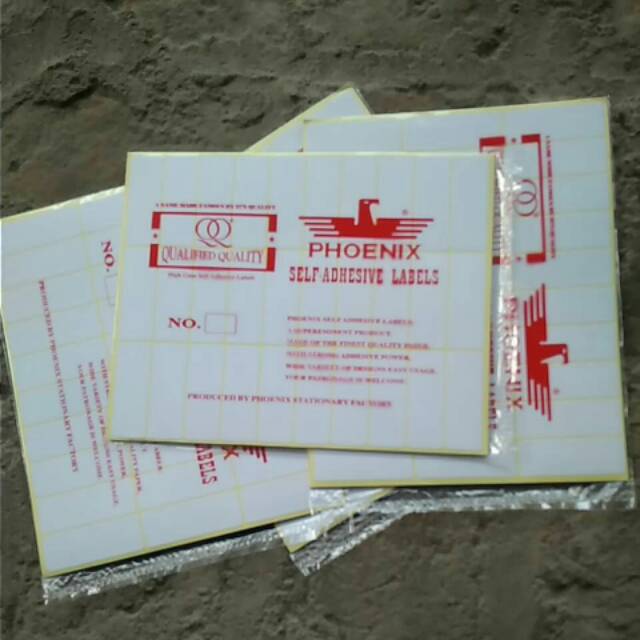 Jual Label nama undangan label harga merk phoenik | Shopee Indonesia