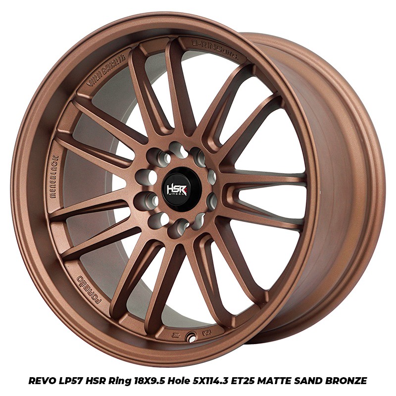 Jual Velg Mobil HSR REVO LP57 Ring 18 Pelek Racing HRV Xpander Civic ...