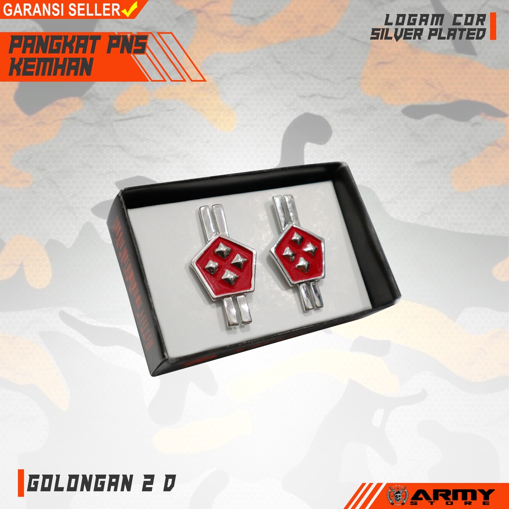 Jual pangkat pns kemhan 2 D | Shopee Indonesia
