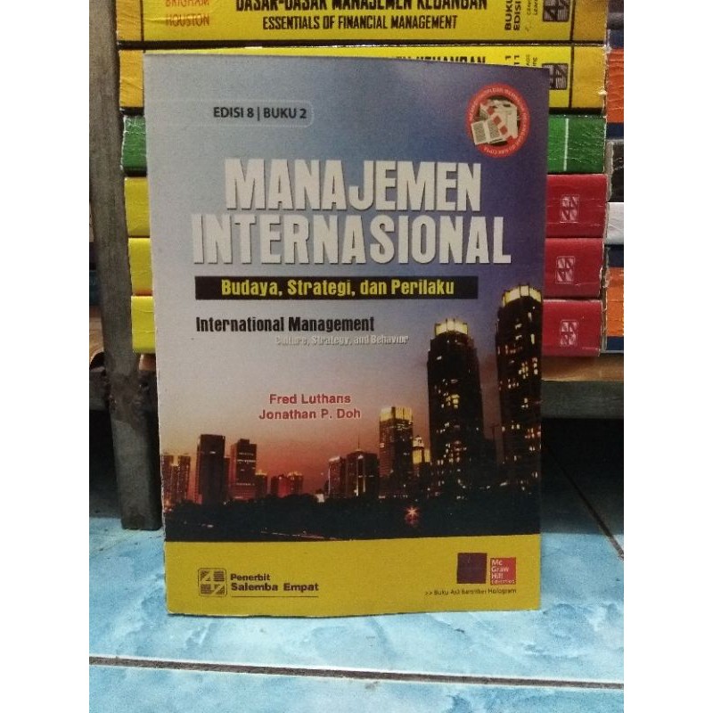 Jual Manajemen Internasional Edisi 8 Buku 2 by Fred Luthans | Shopee ...