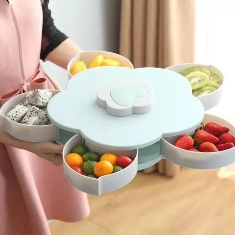 Jual Toples Bunga Putar 1 susun/toples lebaran | Shopee Indonesia