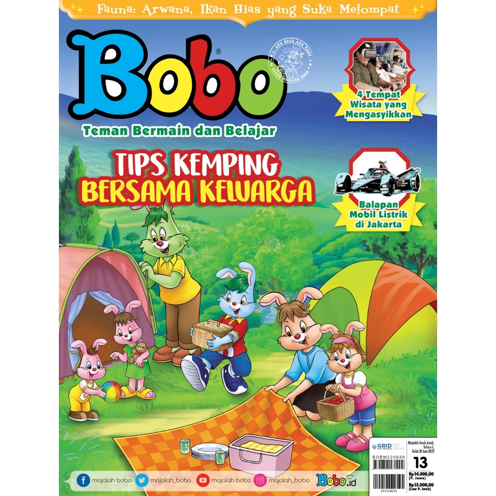 Jual Majalah Anak BOBO Terbaru Juni 2022 | Shopee Indonesia