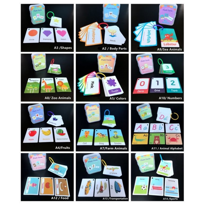 Jual Flashcards | Shopee Indonesia