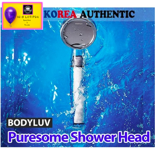 Jual BODYLUV BODY LUV PURESOME SHOWER HEAD + Filter KOREA | Shopee ...