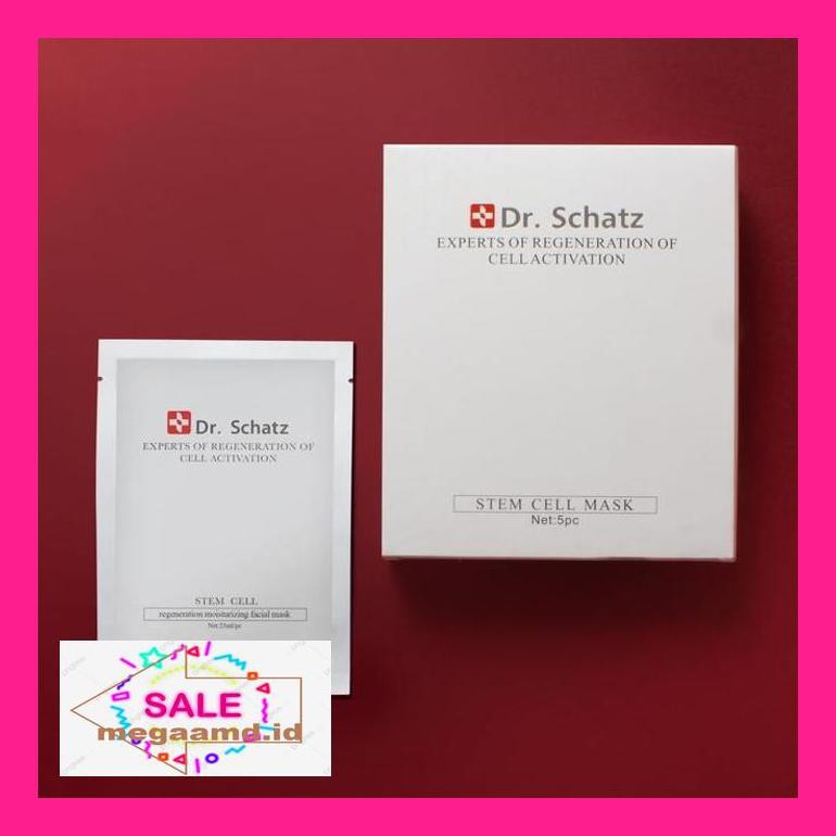 Jual 7Kemas Dr Schatz Stem Cell Mask 1 Box Isi 5 Sachet 54Sksecm | Shopee Indonesia