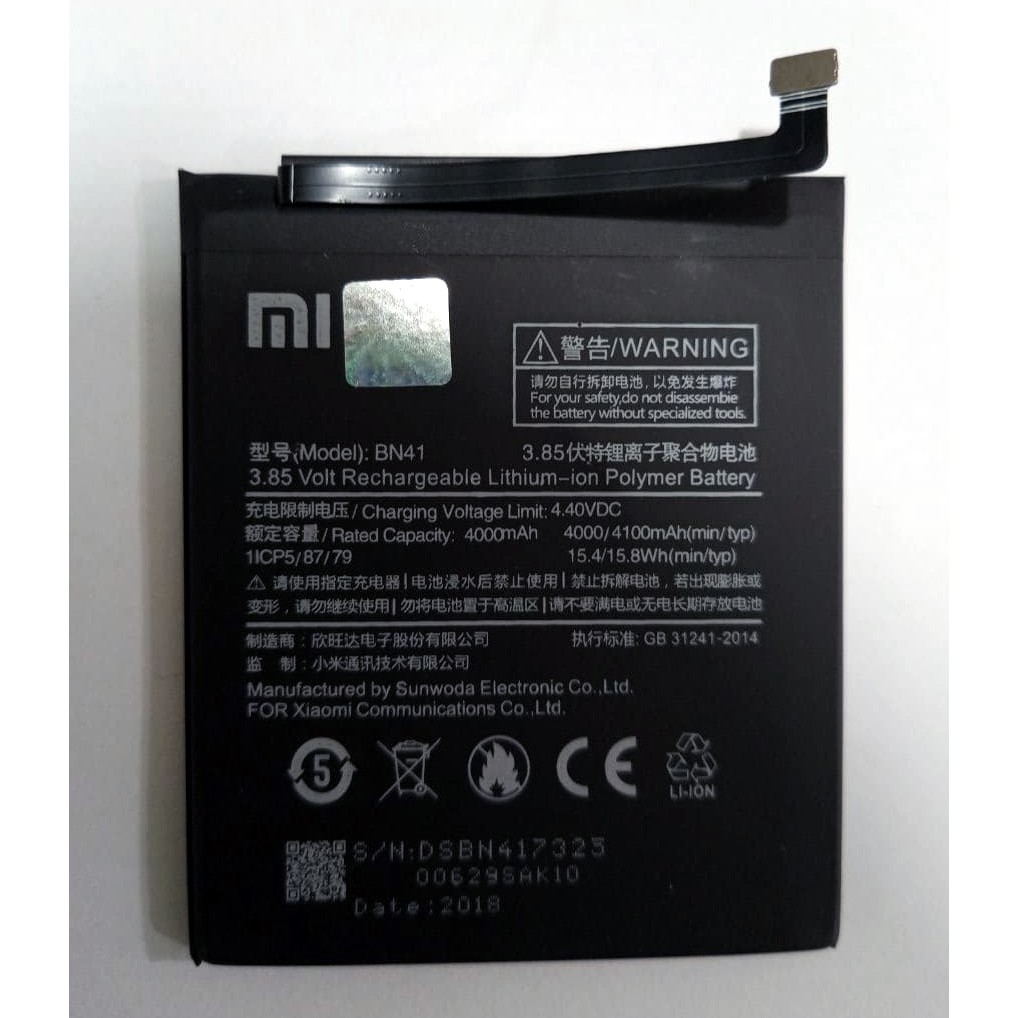 Jual Baterai Ori 99 Xiaomi Redmi Note 4 BN41 Standar Battery | Shopee ...