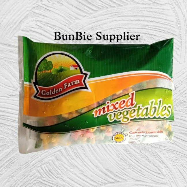Jual Golden Farm Mix Vegetable 500gr / Vegetable Frozen Sayuran Beku ...