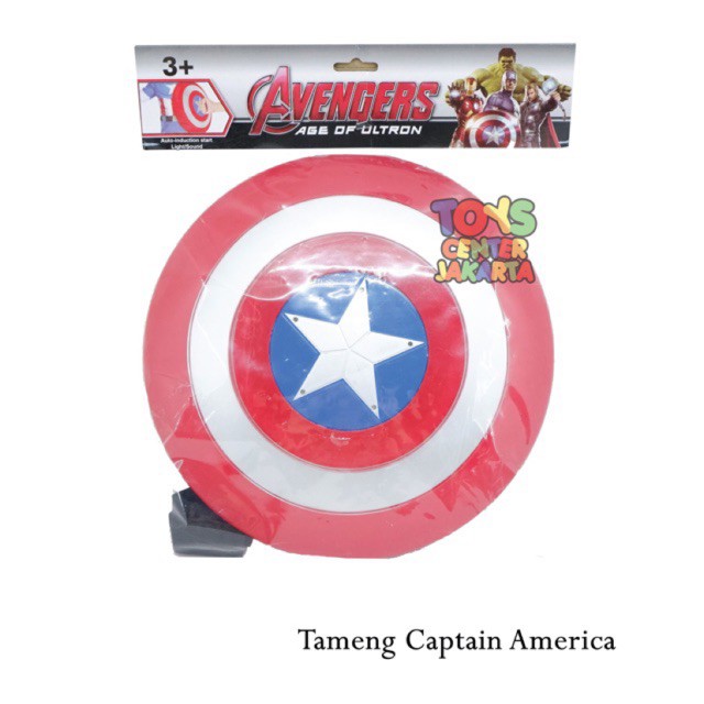 Jual JTM-MAINAN TAMENG CAPTAIN AMERICA BISA NYALA KELUAR SUARA KAPTEN ...