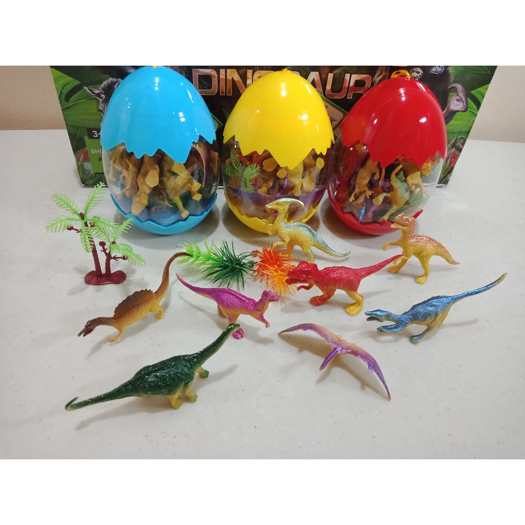 Jual H0024 HAPPY KIDS MAINAN WILD ANIMAL DINOSAURUS EGG MAINAN TELUR ...
