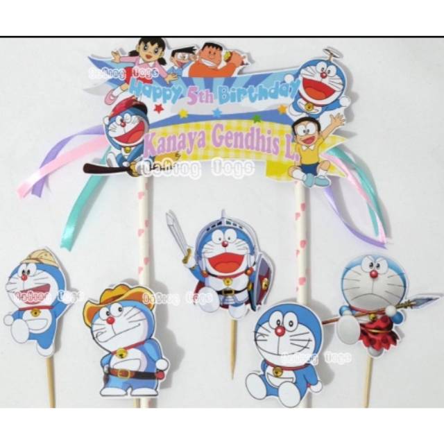 Jual Topper Cake Birthday Doraemon | Shopee Indonesia