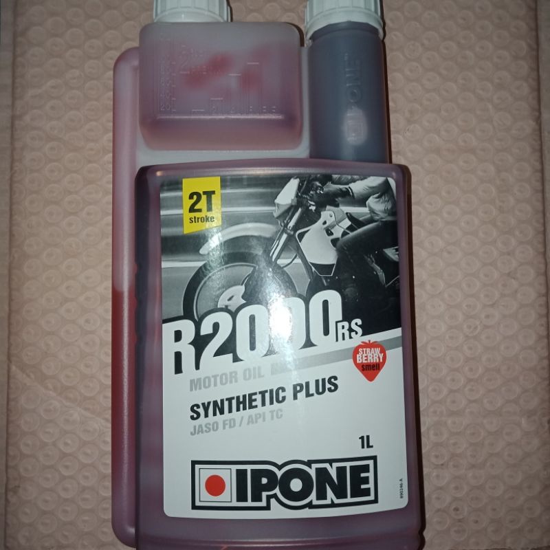 Jual Ipone R2000 RS 2T Strawberry Oli samping motor 2 Tak isi 1000mL/1L ...