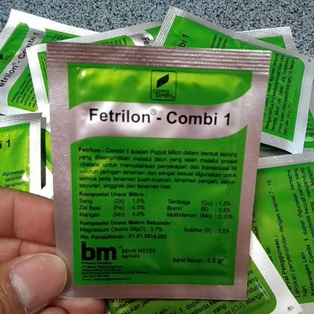 Jual Pupuk Mikro Fertilon Kombi 2,5gr Untuk Tanaman Buah, Sayur ...