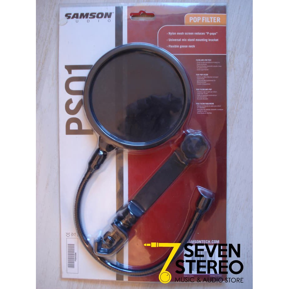 Jual ALAT MUSIK Pop Filter Samson [ PS01 ] popfilter | Shopee Indonesia