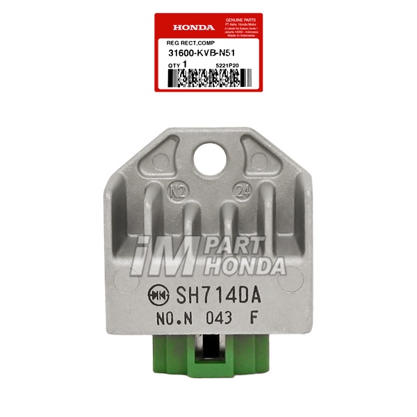 Jual 31600-KVB-N51 Regulator Kiprok Beat Scoopy Spacy Vario 110 CW Old ...