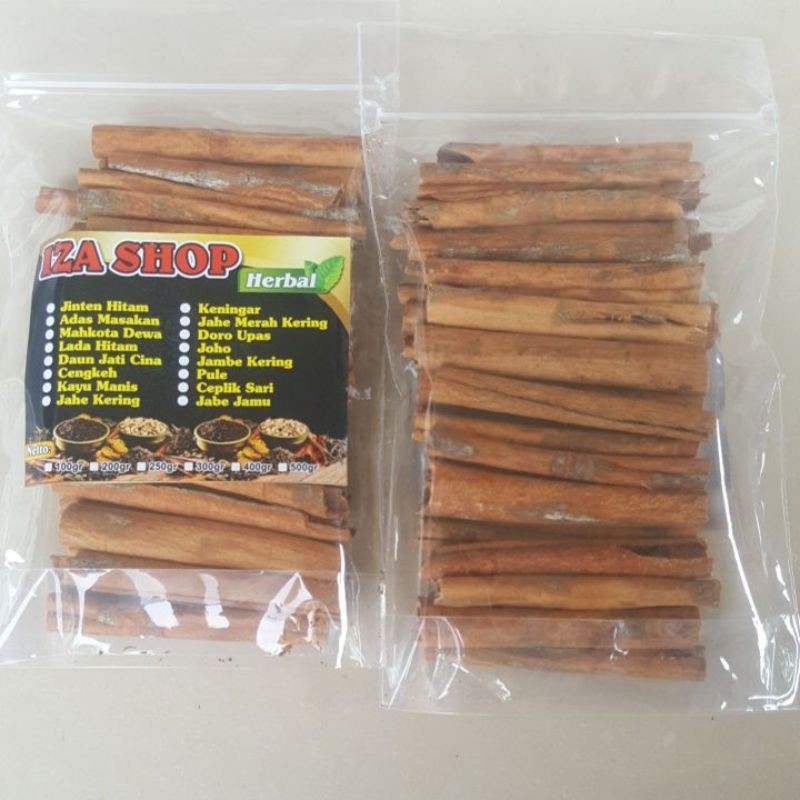 Jual Kayu Manis Stick 8cm Cinnamom 100gr | Shopee Indonesia
