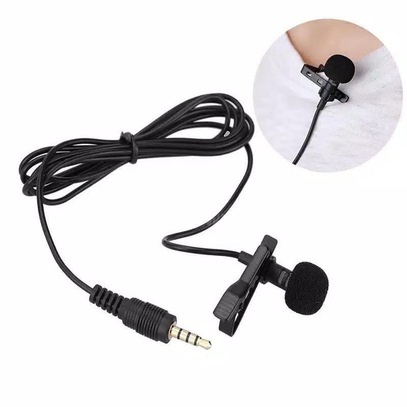 Jual HS microphone jepit mic clip on bisa digunakan tanpa splitter ...