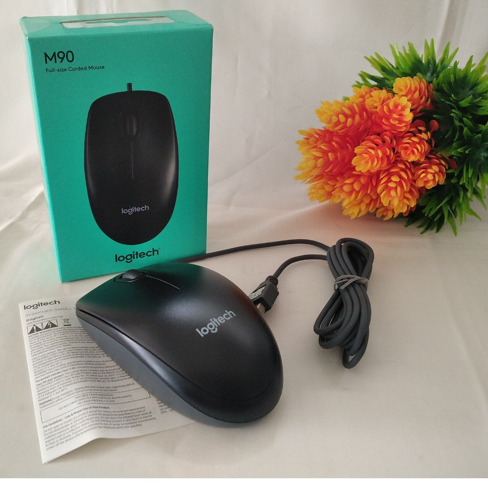 Jual MOUSE USB LOGITECH M90 ORIGINAL 100% | Shopee Indonesia