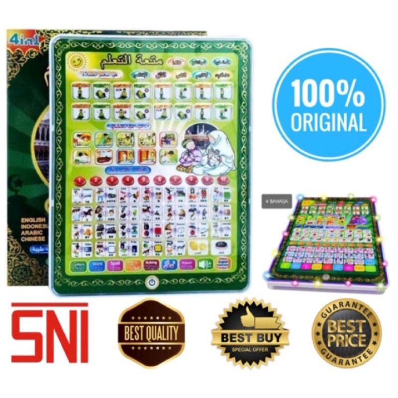 Jual Mainan Ipad 4 Bahasa Ipad Pintar Mainan Edukasi Anak | Shopee ...