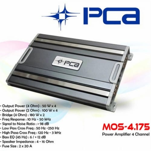 Jual POWER 4 CHANNEL PCA MOS 4175 | Shopee Indonesia