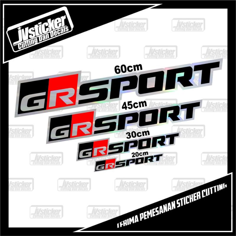 Jual sticker GR SPORT TOYOTA cutting sticker mobil | Shopee Indonesia