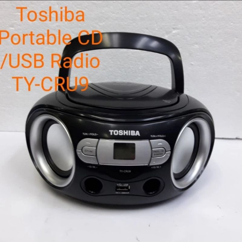 Jual TOSHIBA RADIO CD USB TY CRU 9 PORTABLE MINI COMPO | Shopee Indonesia