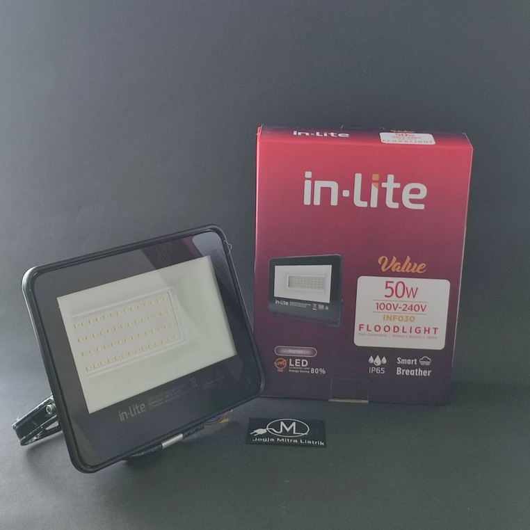 Jual LAMPU SOROT INLITE VALUE INF030 50 WATT - PUTIH | Shopee Indonesia