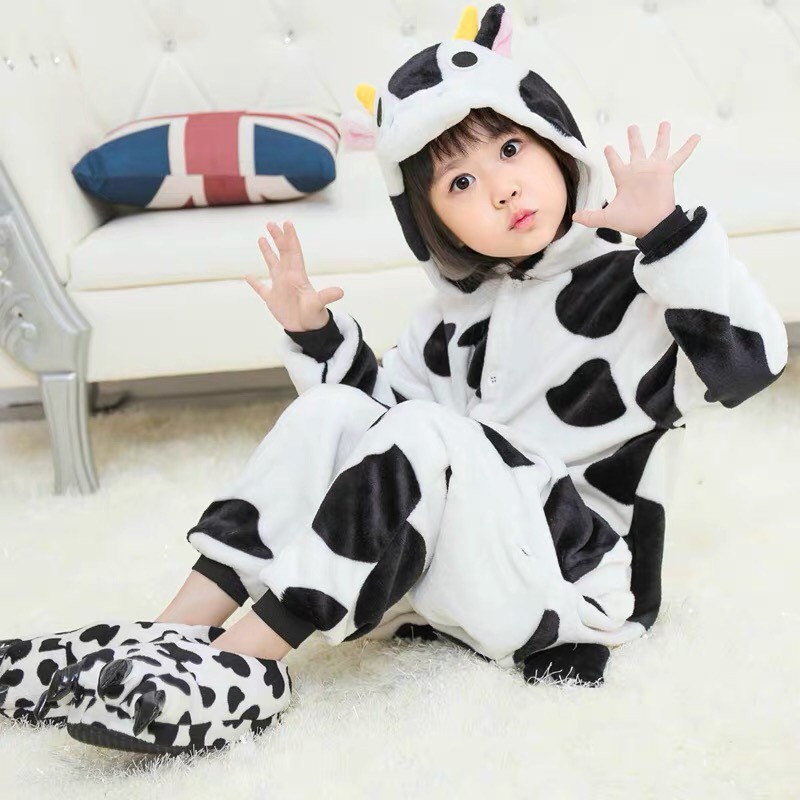 Jual KOSTUM ONESIE SAPI COW ANAK PIYAMA COSPLAY PESTA | Shopee Indonesia