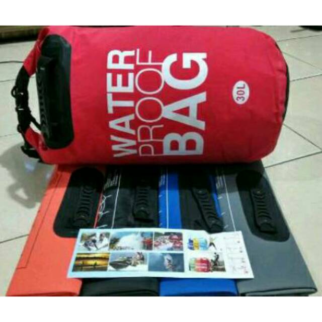 Jual Dry Bag Waterproof Bag Lipat / Tas Anti Air / 30 Liter Berkwalitas | Shopee Indonesia