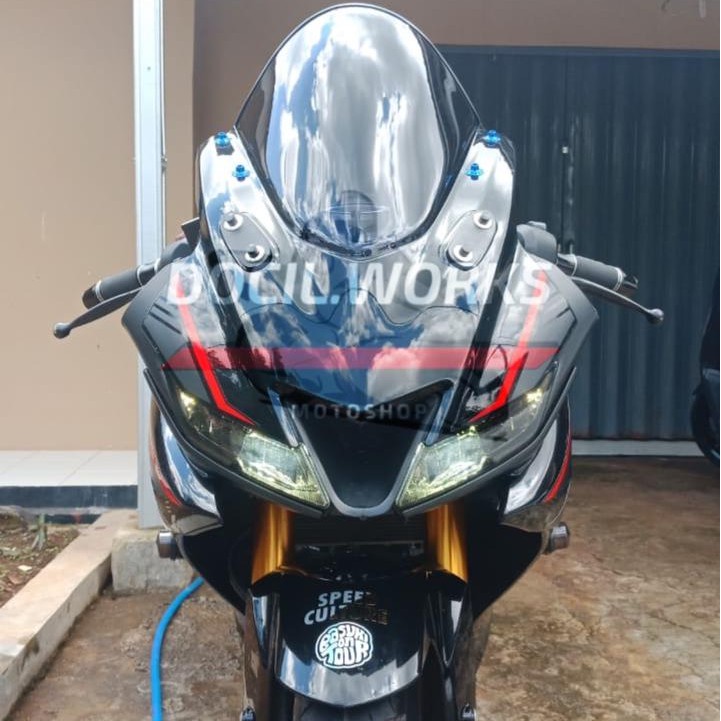 Jual Docilworks - Visor Windshield R15 V3 & V4 RACING | Shopee Indonesia