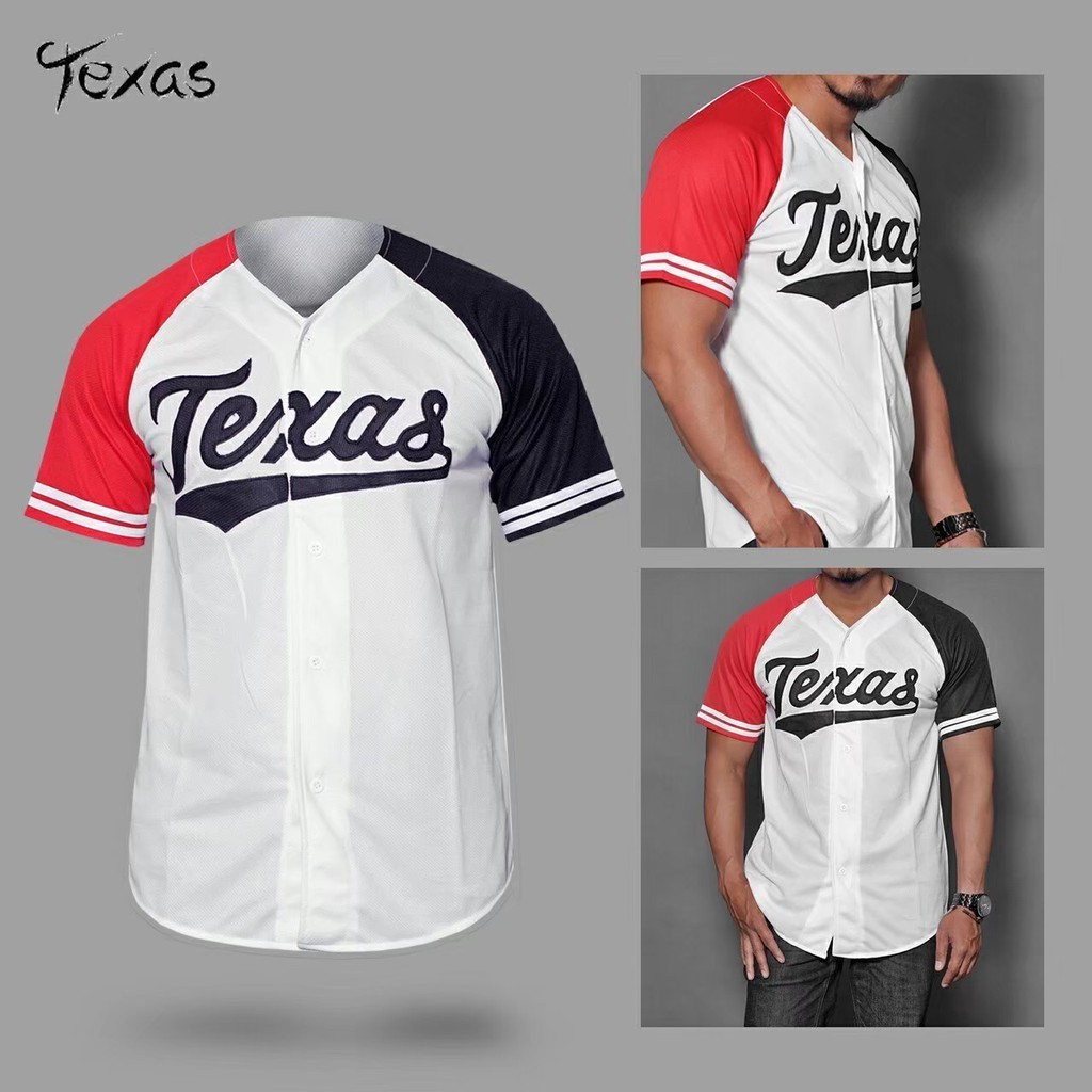 Jual kaos jersey baseball unisex / baju baseball jersey premium ...