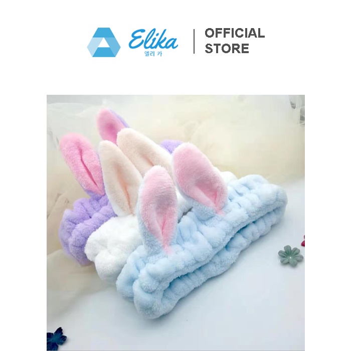 Jual Bando Bandana Masker Lucu Kelinci Rabbit Korea / Headband Mandi ...