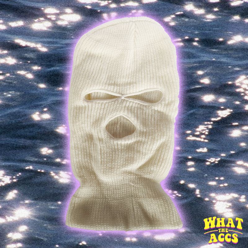 Jual PLAIN WHITE SKI MASK | AESTHETIC MASK | Shopee Indonesia