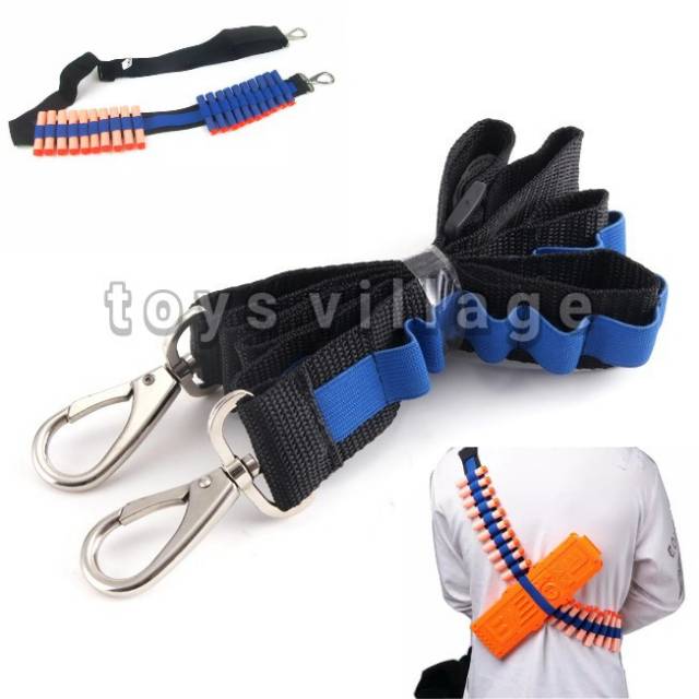 Jual Nerf Shoulder Strap Bullet Storage / Tali Punggung Tempat ...