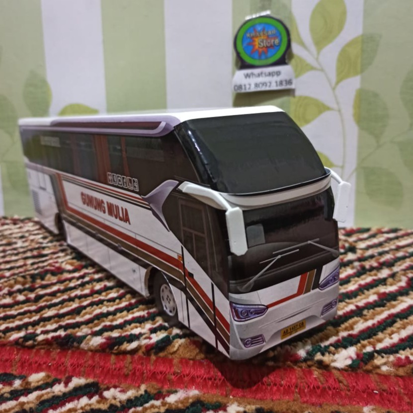 Jual miniatur bus bis SR2 GUNUNG MULIA | Shopee Indonesia