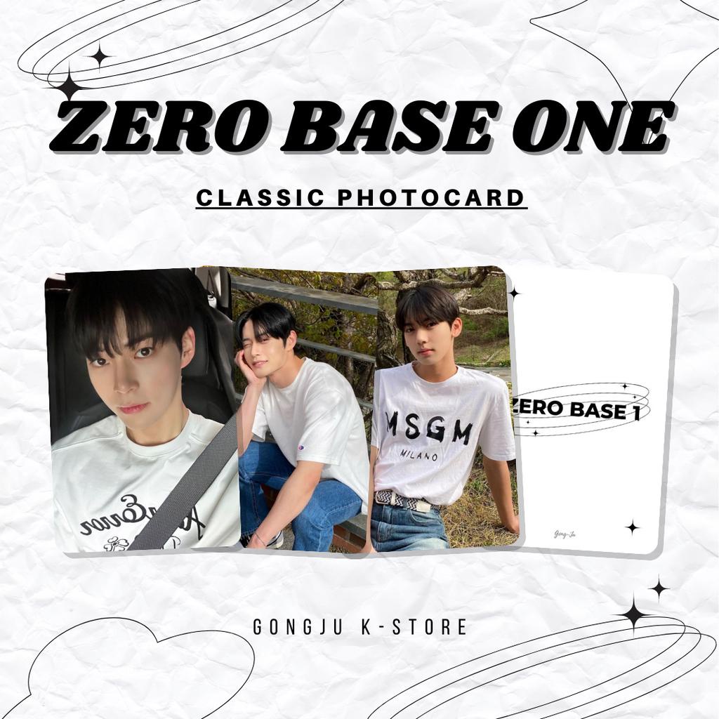 Jual [ COD ] ZERO BASE ONE ZB1 CLASSIC PHOTOCARD | Shopee Indonesia