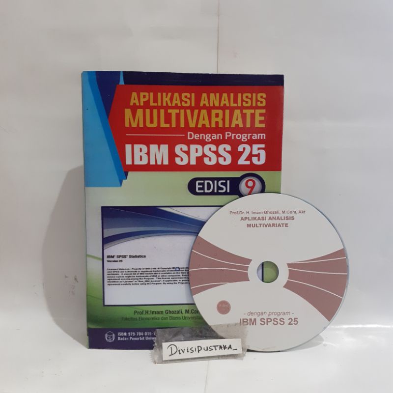 Jual Aplikasi Analisis Multivariat dengan Program IBM SPSS 25 + CD | Shopee Indonesia