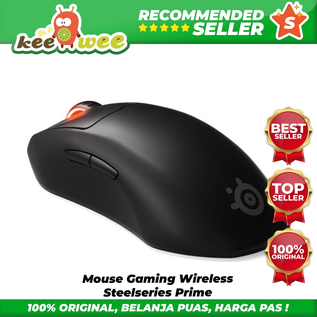 Jual Mouse Gaming Wireless Steelseries Prime | Shopee Indonesia
