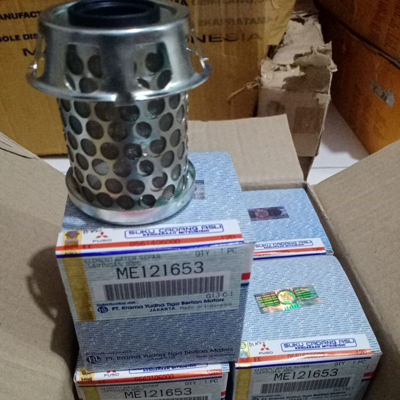 Jual filter solar bawah/elemen water separator canter original KTB ...