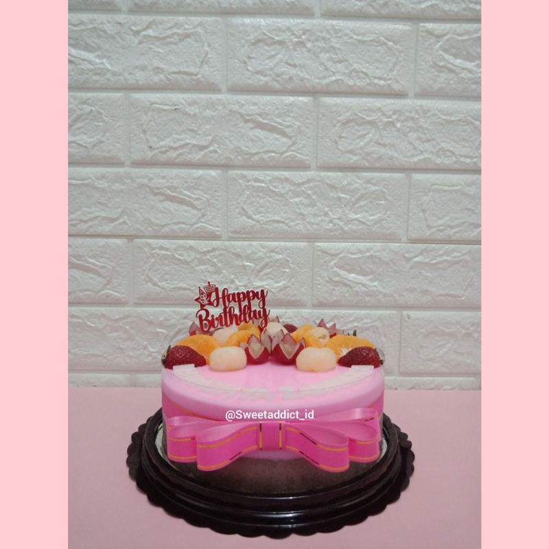 Jual Pudding buah / pudding coklat / pudding hias buah / pudding ulang ...