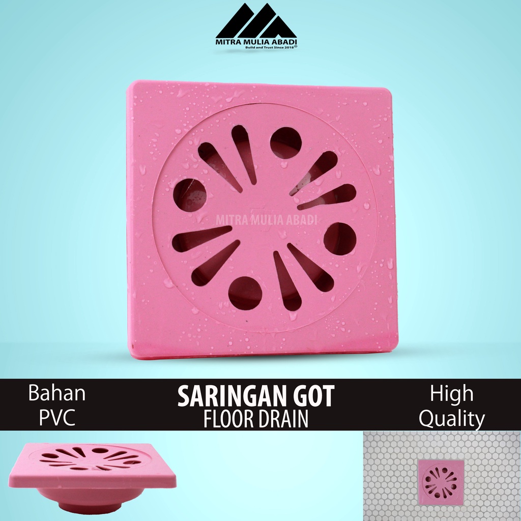 Jual Saringan Got Plastik PVC 4inc / Saringan Got Kamar Mandi / Floor ...