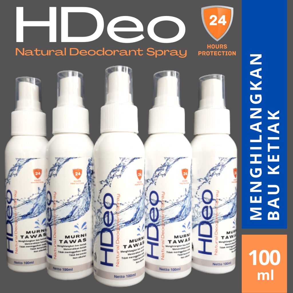 Jual HDeo Natural Deodorant Spray - Menghilangkan Bau Ketiak dan Bau ...