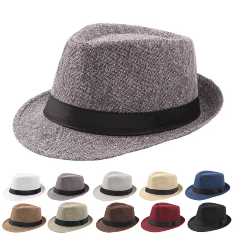 Jual Topi Fedora Panama IMPORT Dewasa | Shopee Indonesia