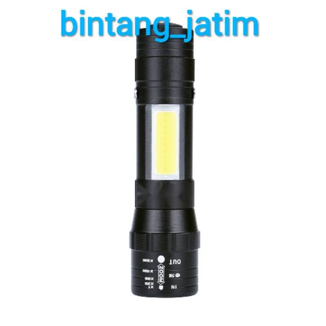 Jual senter swat polisi cob t6/ senter police / senter swat police ...