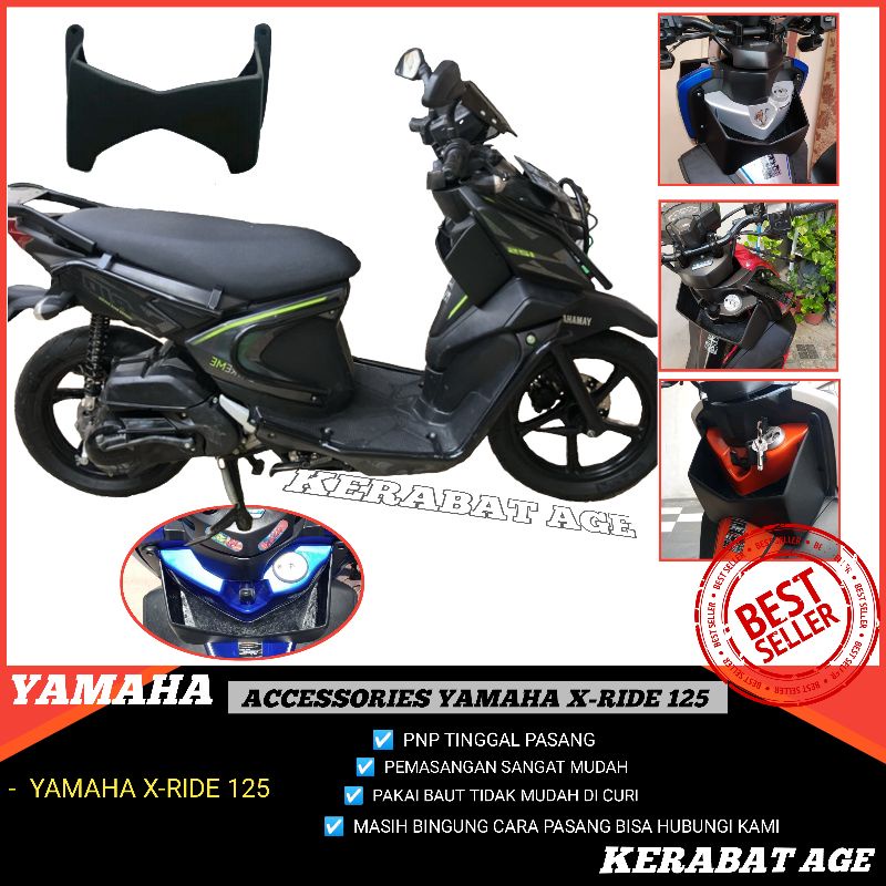 Jual Aksesoris Keranjang x ride 125 New Variasi Modifikasi Custom bagus ...