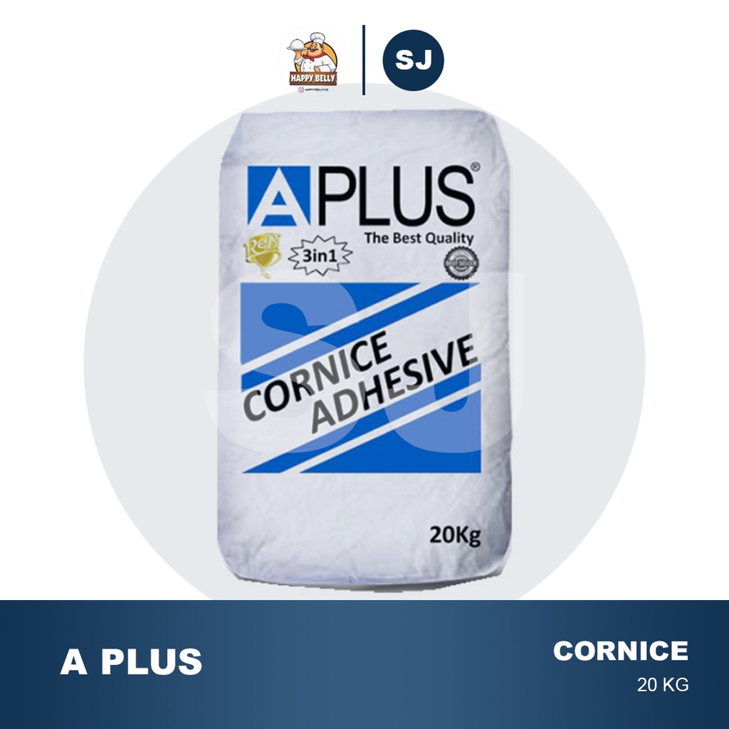 Jual COMPOUND APLUS 20 KG GYPSUM / KOMPON APLUS 20KG/ CORNICE GYPSUM 20 ...