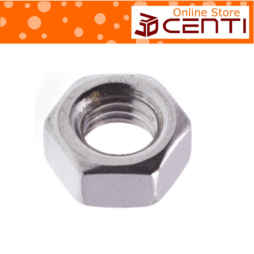 Jual Mur Nut Screw M1 M1.2 M1.4 M1.6 M2 M2.5 M3 M4 M5 M6 M8 M10 1mm 1.2mm 1.4mm 1.6mm 2mm 2.5mm ...