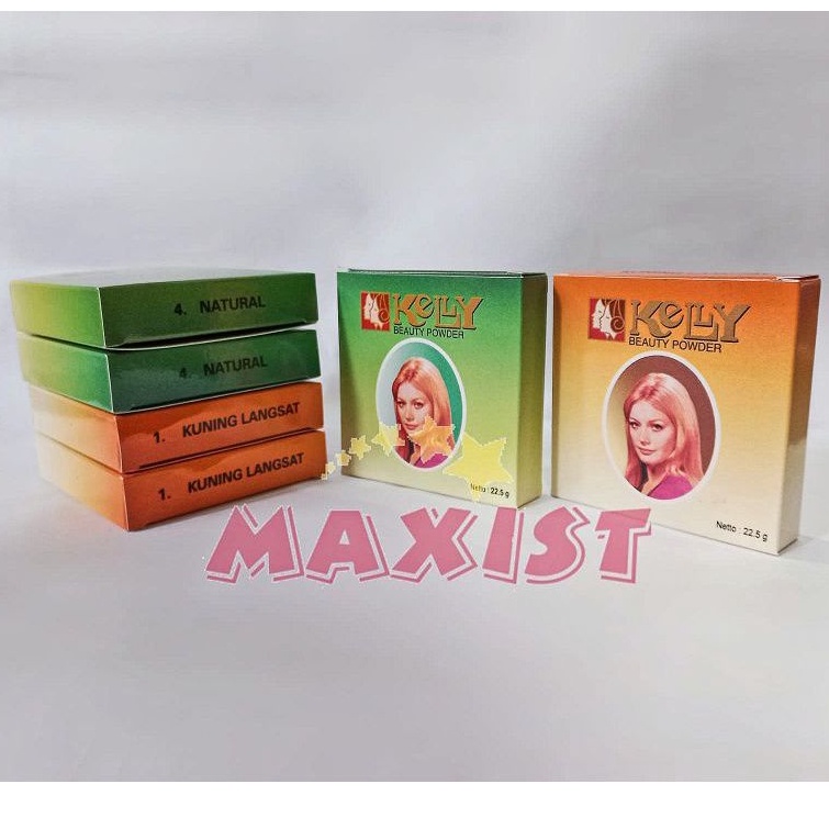 Jual Kelly Beauty Powder Bedak Padat Kelly Kuning Langsat / Natural ...