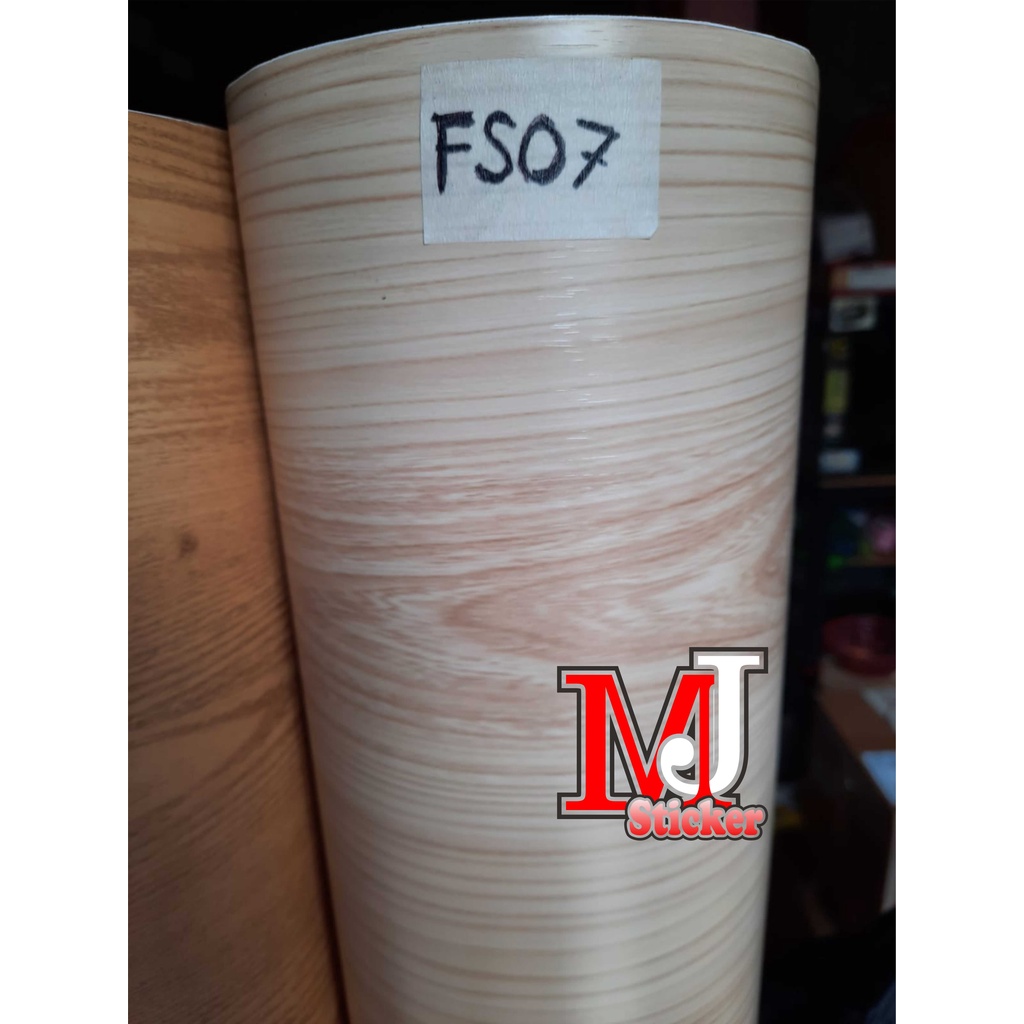 Jual Sticker Decosheet PVC Pelapis Meja Furniture HPL Kayu Muda Triplek ...